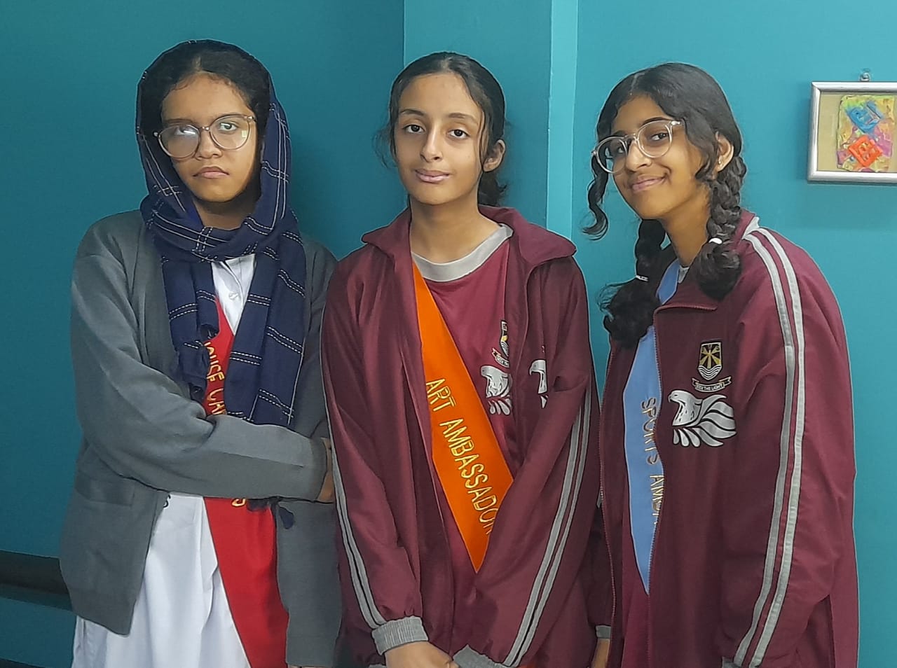 Sheza Usman,Hafsa Nadeem,Fatima Nadeem,Maryam Rehan,Eeman Zeenat – Lap